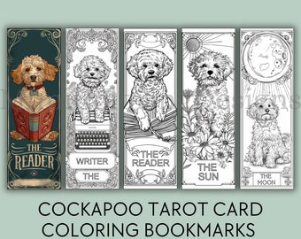 Labrador Coloring Bookmarks Printable, for Dog Lover, Labrador Bookmark ...