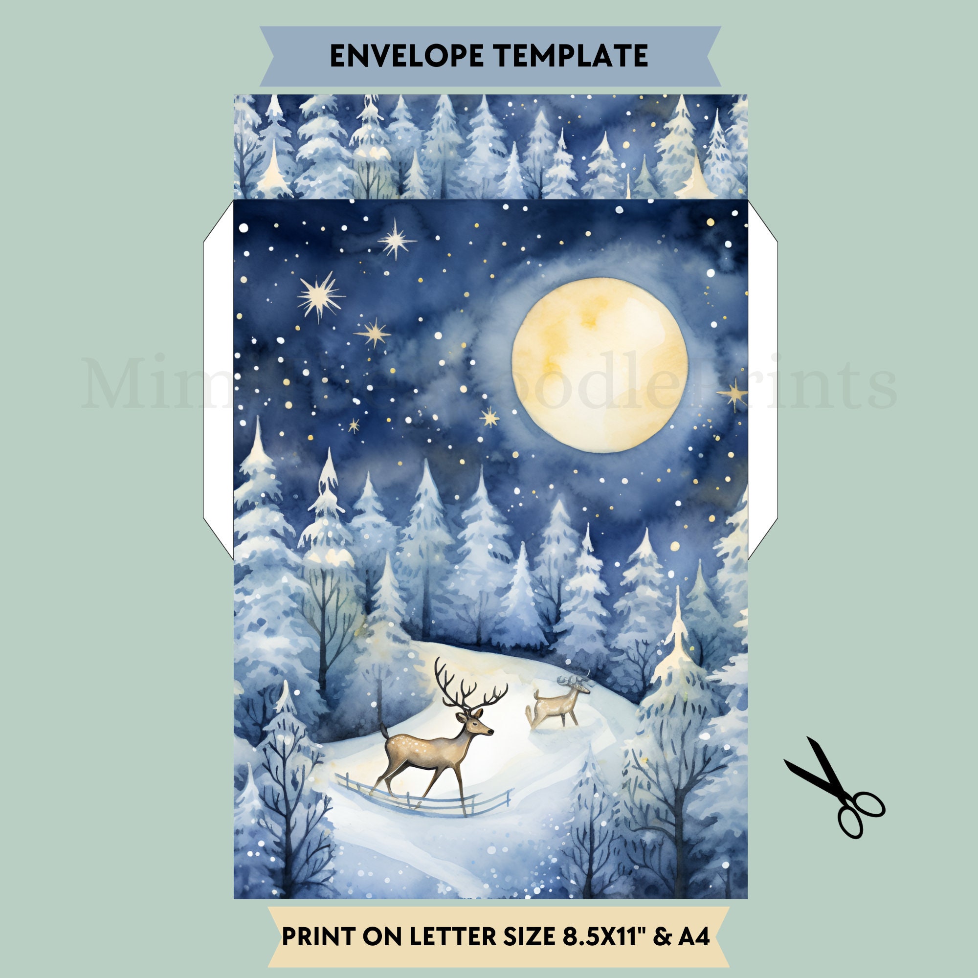 Coloring Christmas Card Printable, Kids Christmas Card, Merry Christmas ...