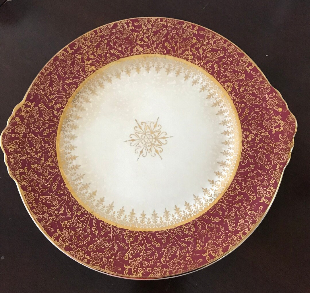 Plate Serving British Empire Ware in Treasure O'gold - Etsy