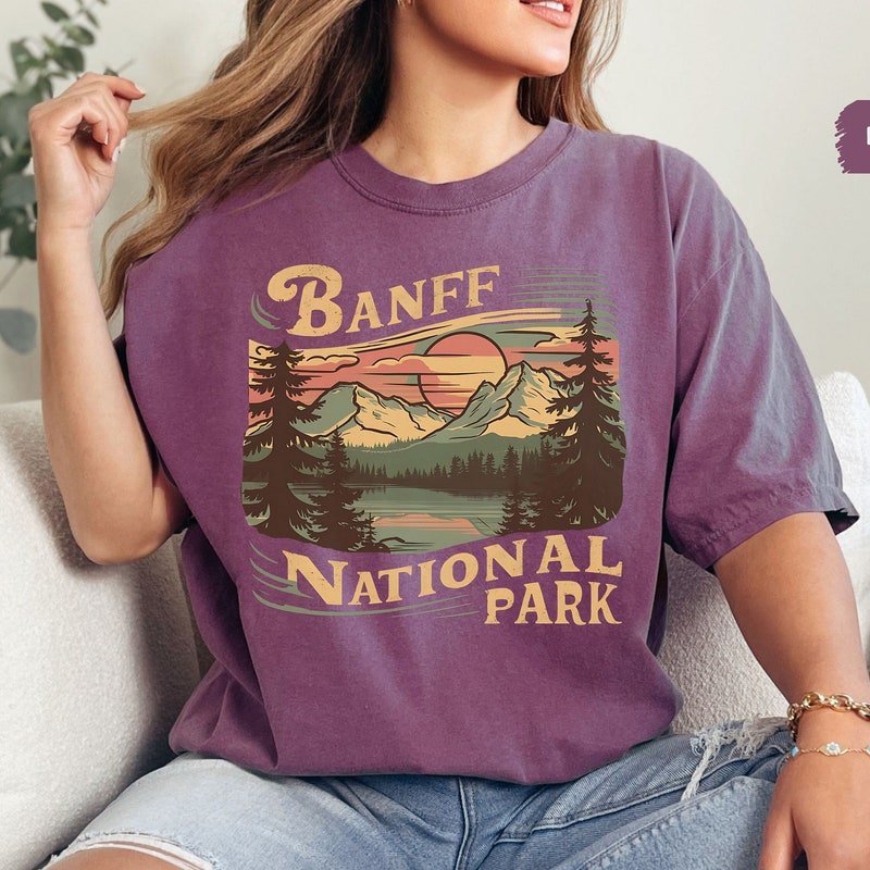 Banff National Park Svg - Etsy