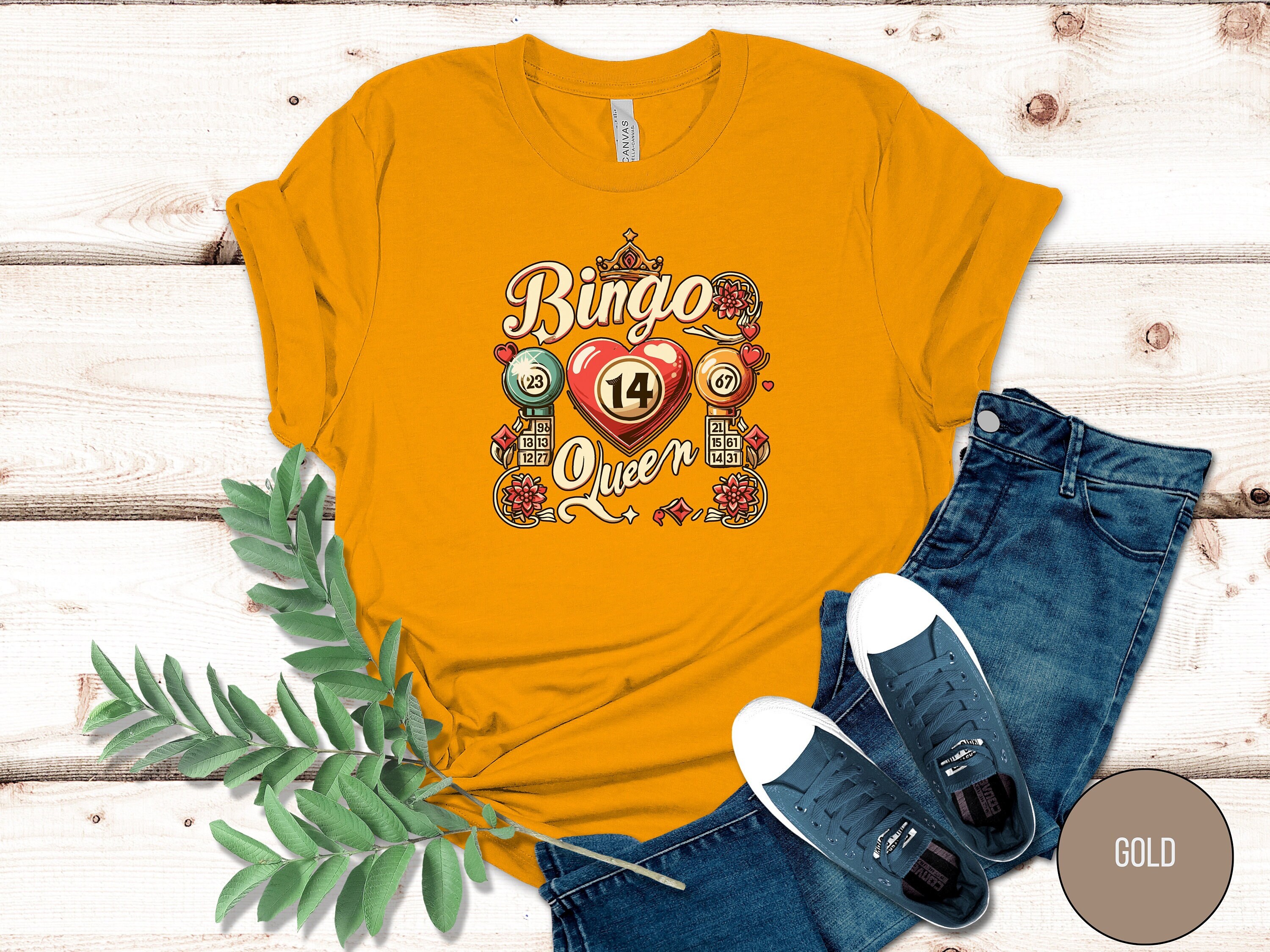 Bingo Queen Shirt, Bingo Game T-shirt, Bingo Lover, Funny Bingo Player ...