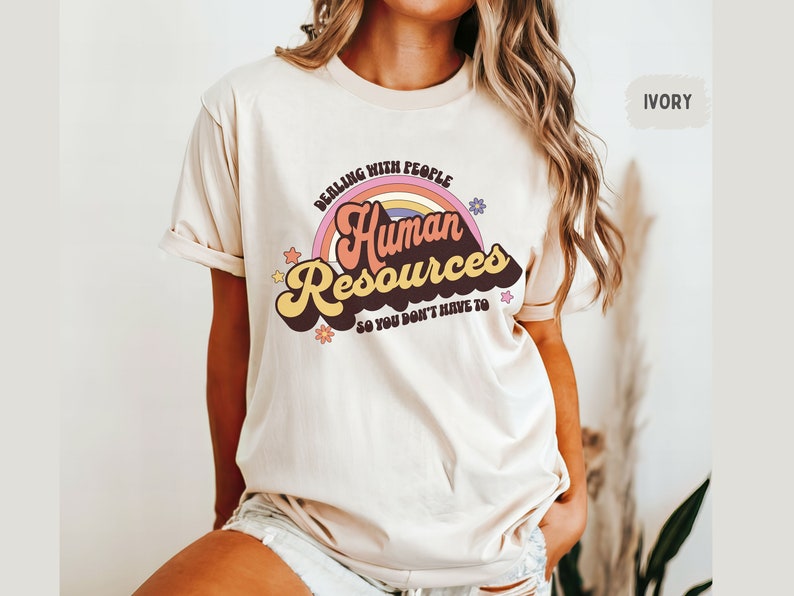 Comfort Colors HR Shirt, Human Resources Shirt, HR Squad Shirt Human ...