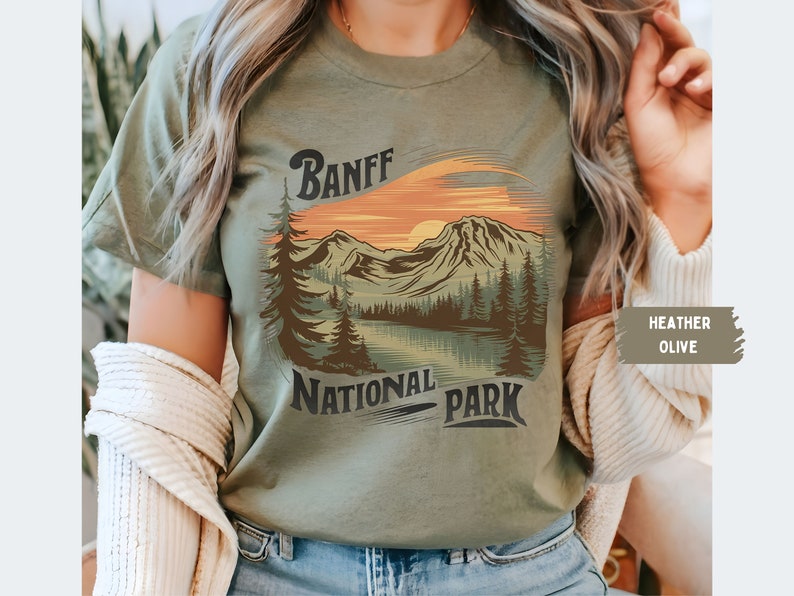 Vintage Banff National Park Shirt, Banff Tshirt, Banff Tee Canadian ...