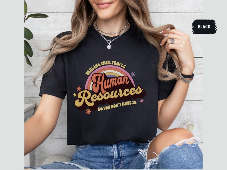 Comfort Colors HR Shirt, Human Resources Shirt, HR Squad Shirt Human ...