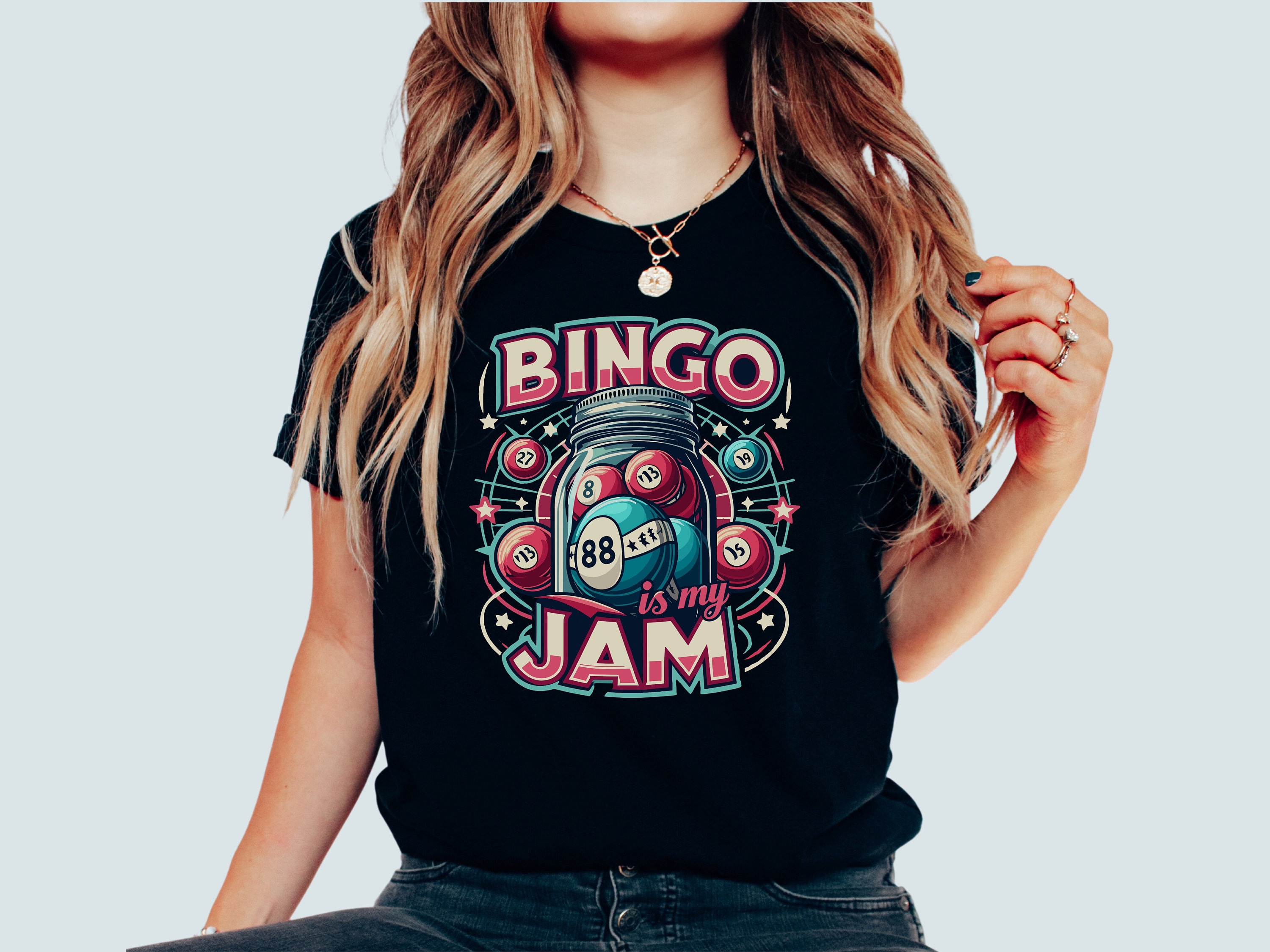 Bingo Shirt, Bingo Game T-shirt, Bingo Lover, Funny Bingo Player T ...
