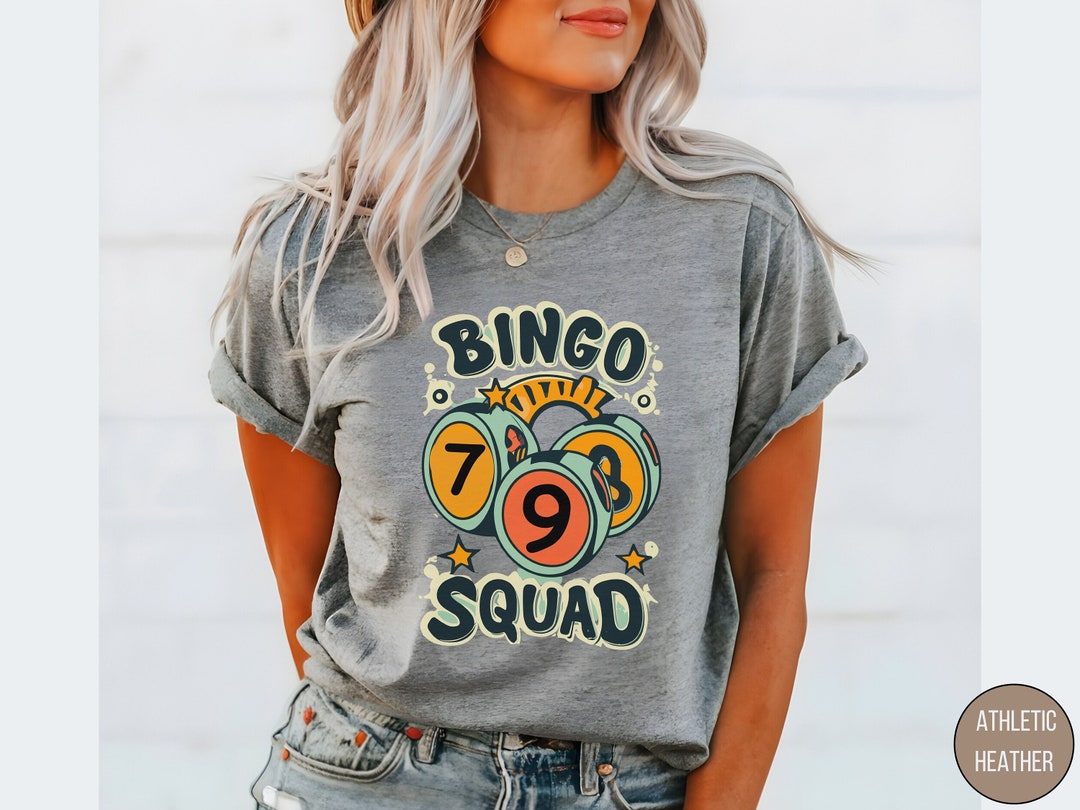Bingo Squad Shirt, Express Bingo Game T-shirt, Bingo Lover, Funny Bingo ...