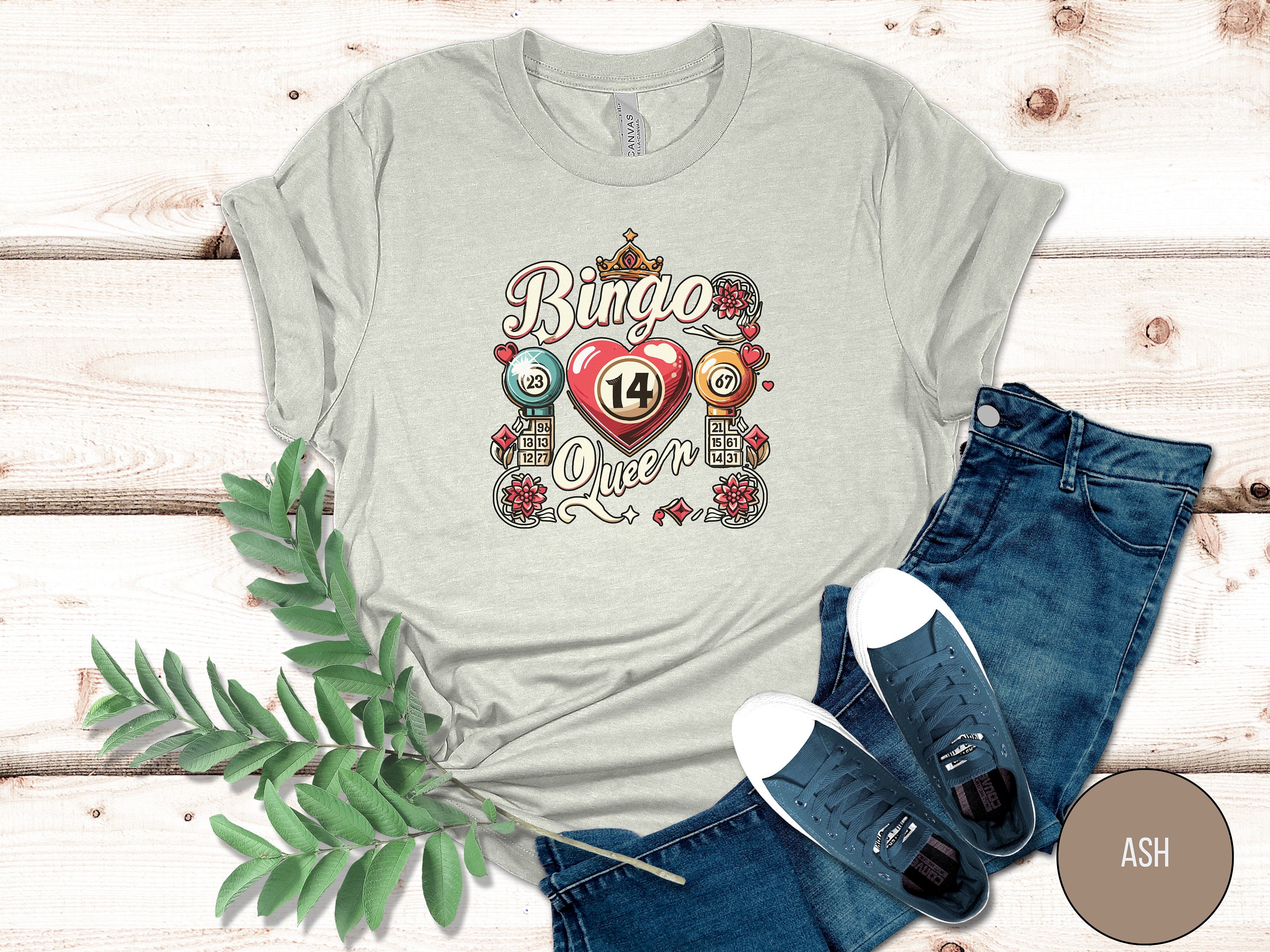 Bingo Queen Shirt, Bingo Game T-shirt, Bingo Lover, Funny Bingo Player T Shirt, Bingo Vintage ...