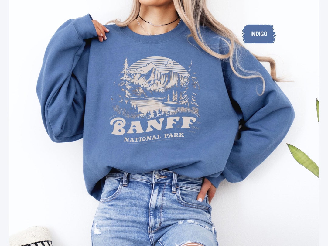 Banff National Park Sweatshirt, Banff Sweater, Banff Crewneck Canadian ...