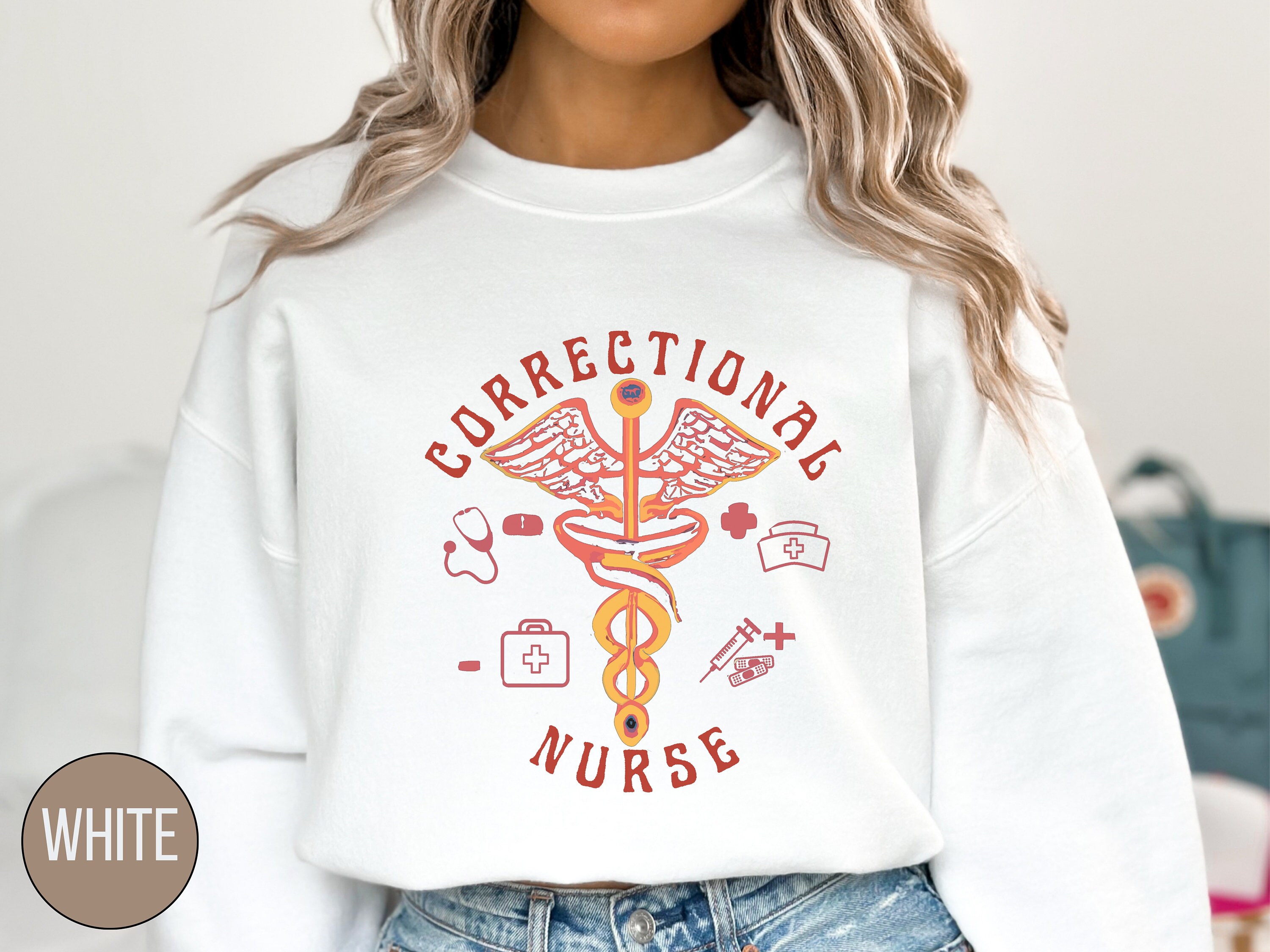 Correctional Nurse, Sweatshirt, Corrections Nurse Shirt, Gift for ...