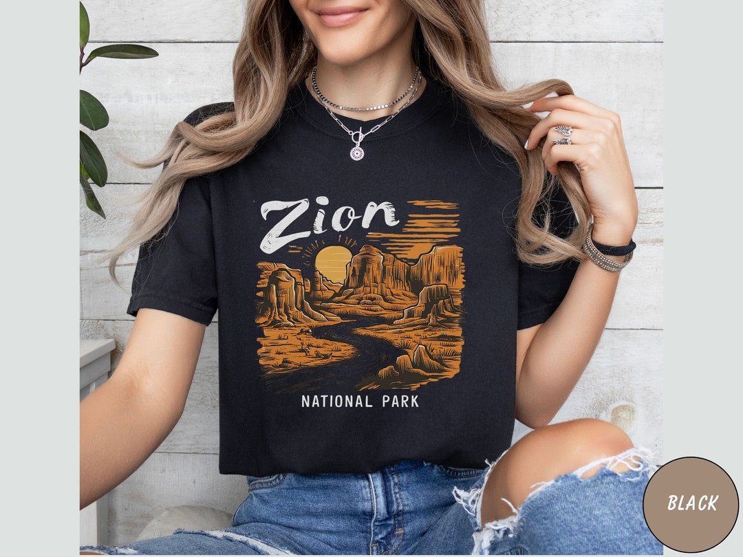 Zion National Park Shirt, Comfort Colors Utah Tshirt, Zion National ...