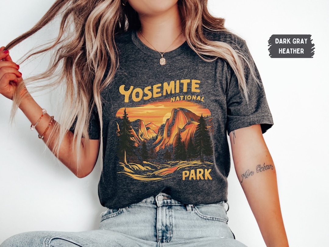 Vintage Yosemite Shirt, Yosemite T Shirt, Yosemite National Park ...