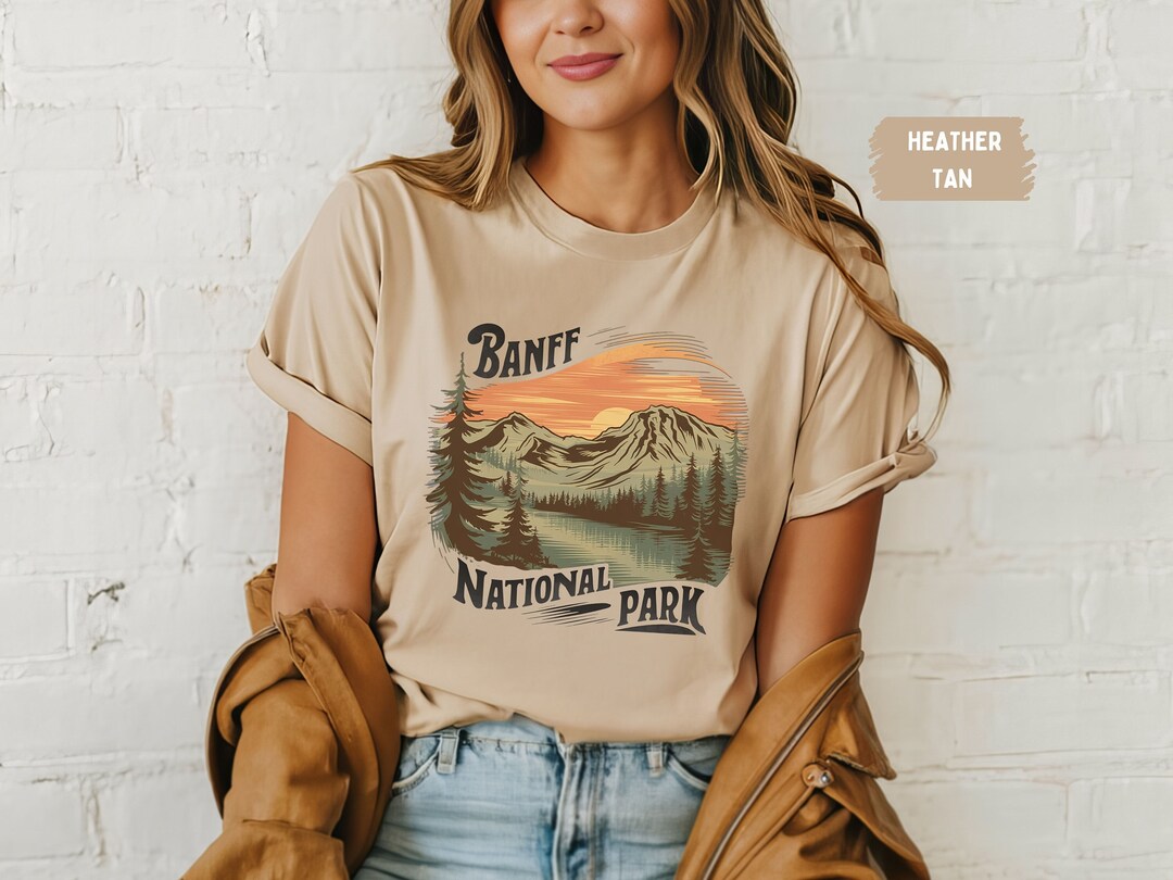 Vintage Banff National Park Shirt, Banff Tshirt, Banff Tee Canadian ...
