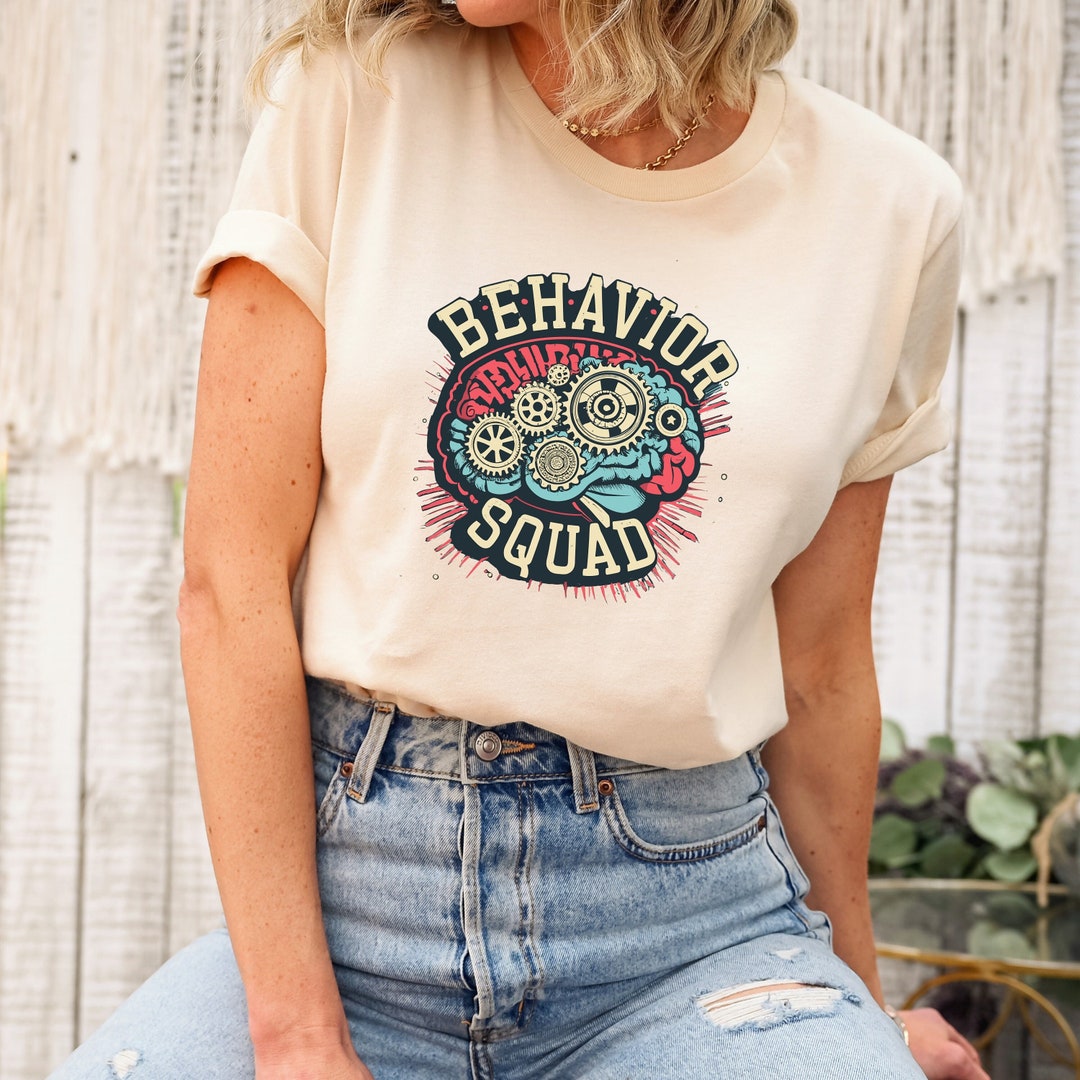 Behavior Squad Shirt ABA Shirt Special Education Teacher RBT Shirt BCBA ...
