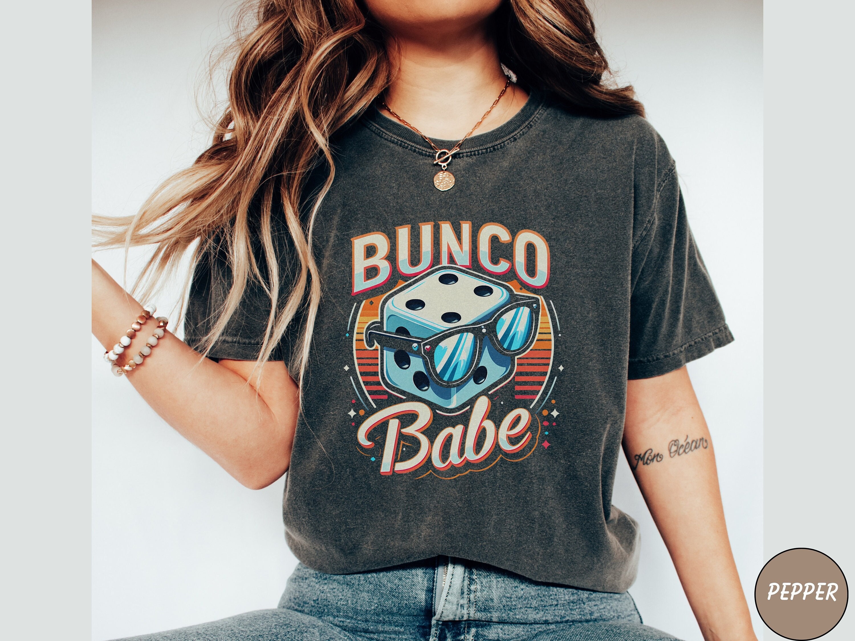 Bunco Babe Shirt, Bunco Party Dice Game, Funny Bunco Shirt, Bunco ...