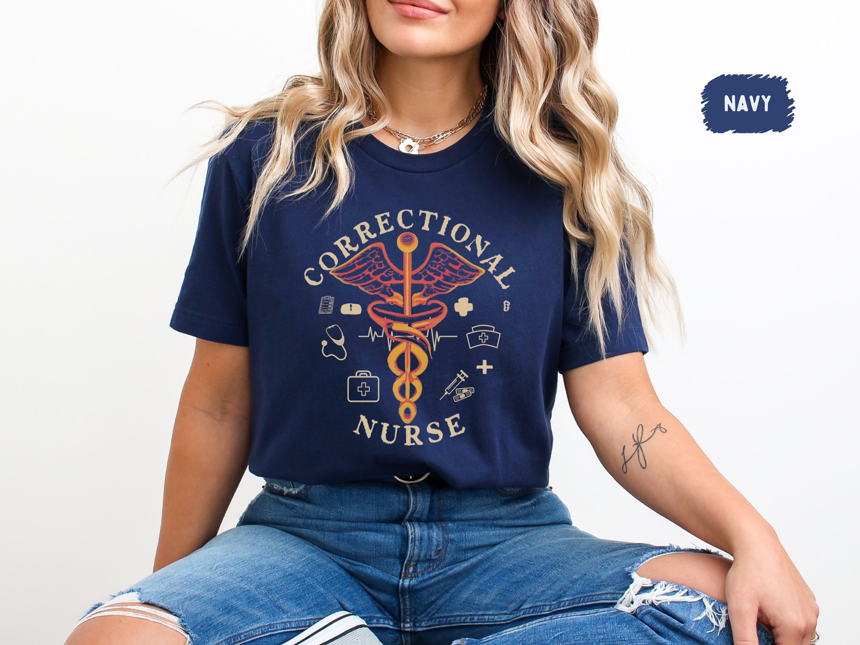 Correctional Nurse,shirt, Corrections Nurse T Shirt, Gift for ...