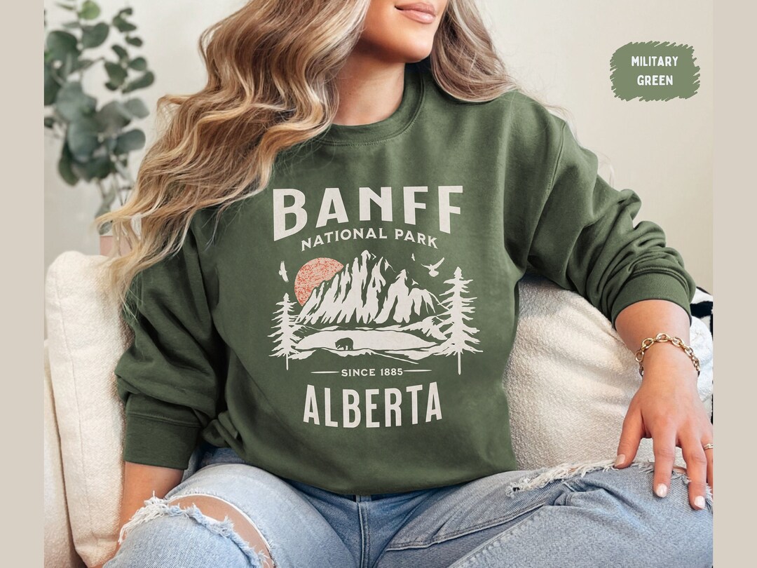Vintage Banff National Park Shirt, Banff Tshirt, Banff Comfort Colors ...
