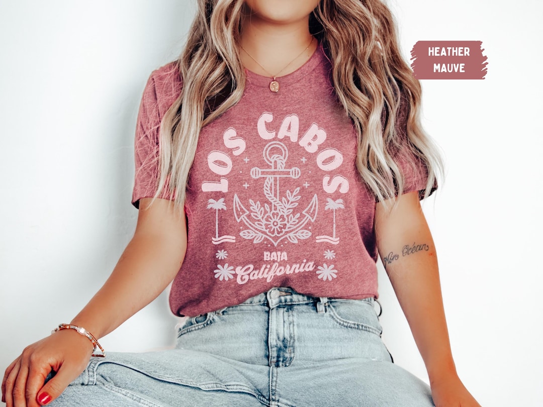 Los Cabos Shirt, Mexico Beach Vacation Tee, Unisex Graphic T-shirt ...