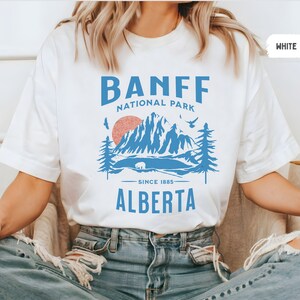 Vintage Banff National Park Shirt, Banff Tshirt, Banff Comfort Colors ...