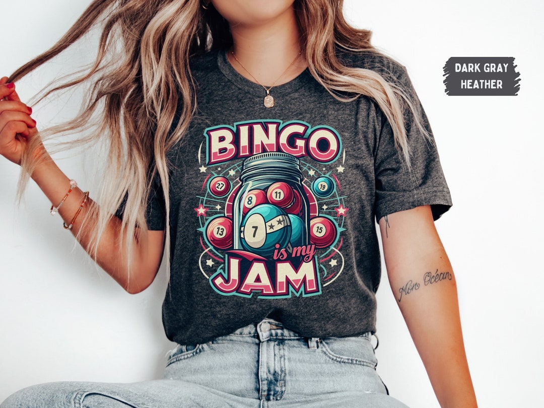 Bingo Shirt, Bingo Game T-shirt, Bingo Lover, Funny Bingo Player T ...