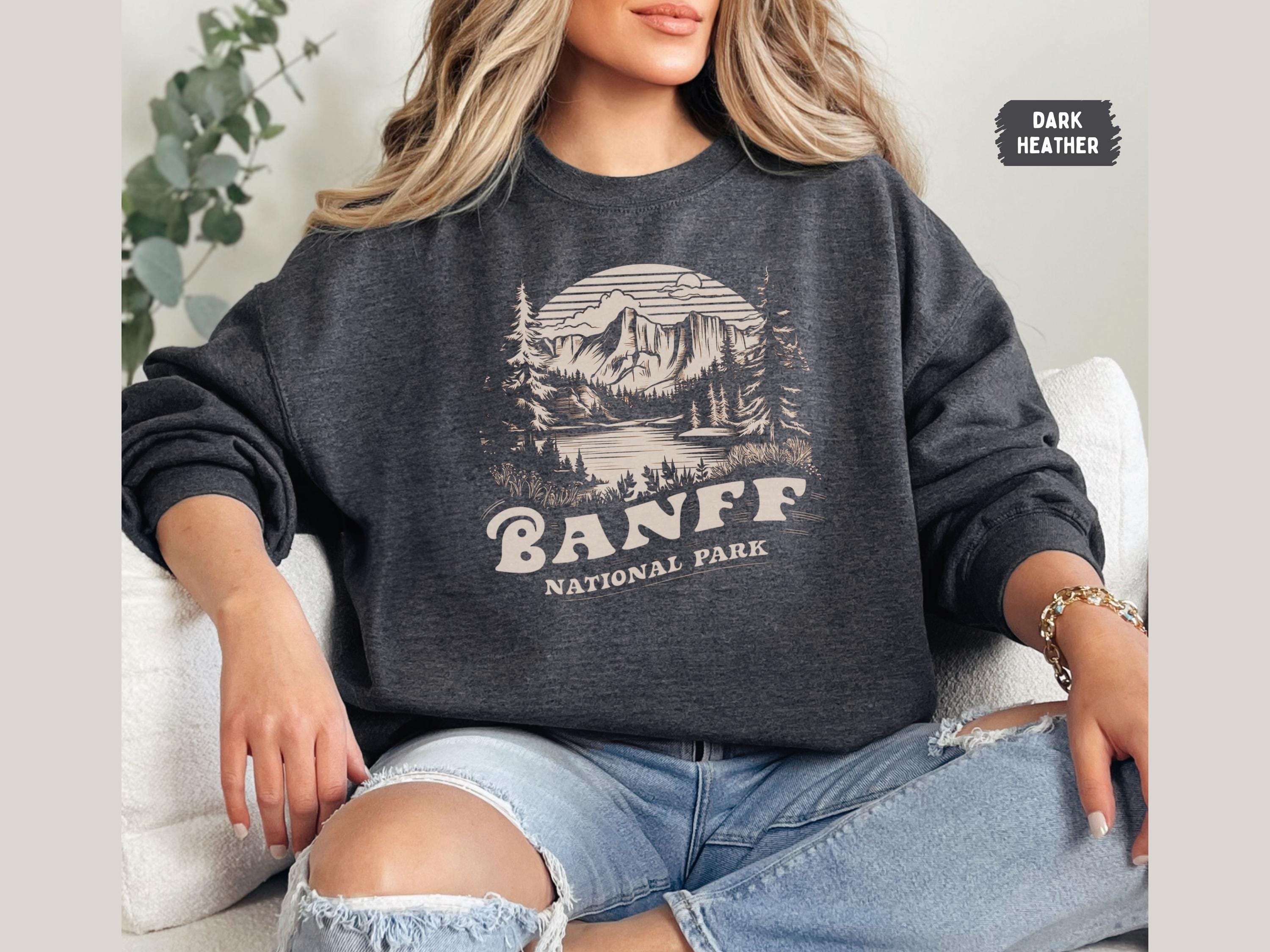 Banff National Park Sweatshirt, Banff Sweater, Banff Crewneck Canadian ...