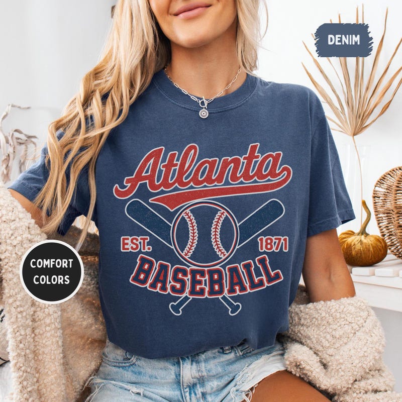 Atlanta Braves Shirt - Etsy