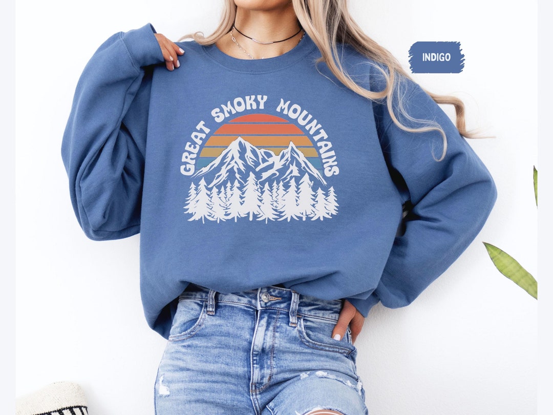 Great Smoky Mountains National Park Sweatshirt, Nature Lover Gifts ...
