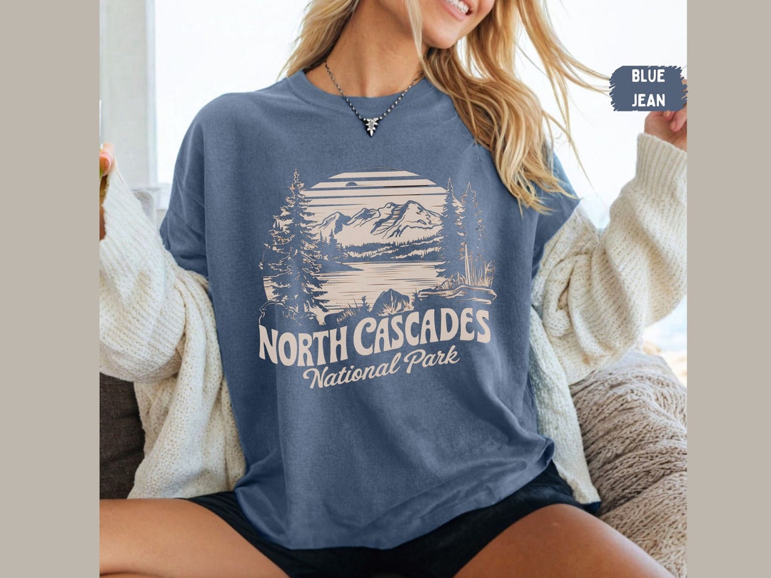 North Cascades National Park Comfort Colors Shirt Washington Park Shirt ...