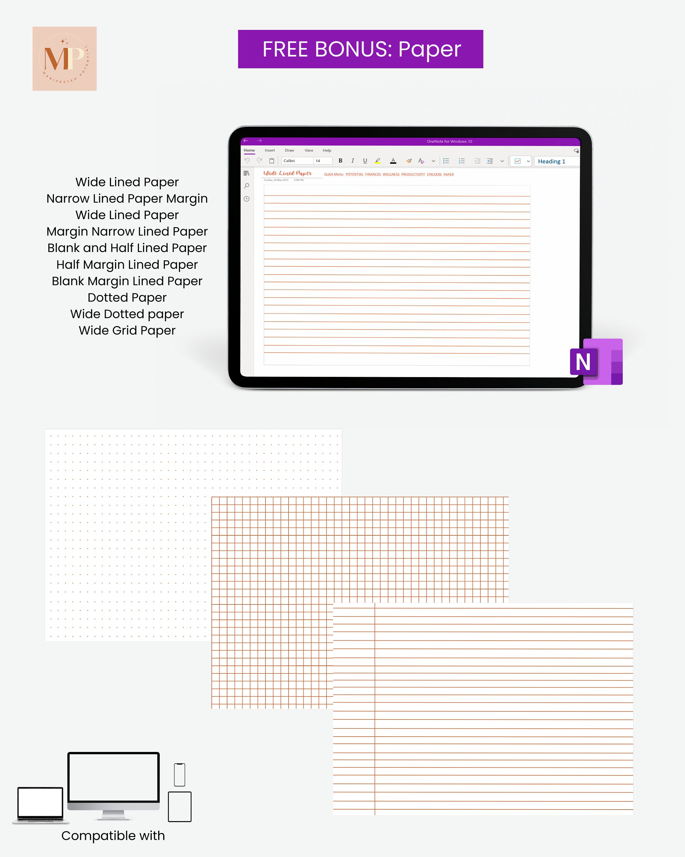2023 2024 Ultimate Onenote Planner iPad Planner Gift for Friend ...