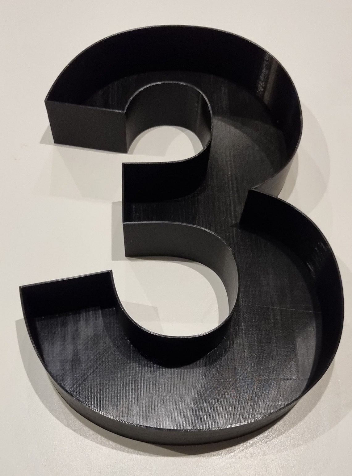 Hollow Numbers - Etsy