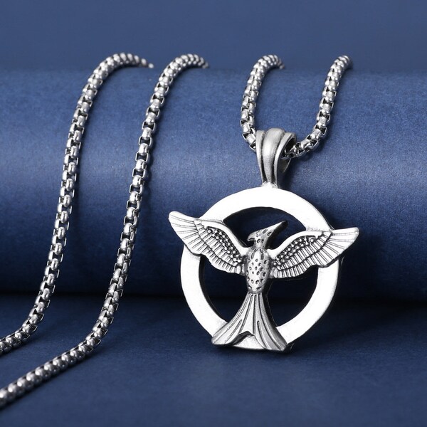 Mockingjay Necklace - Etsy