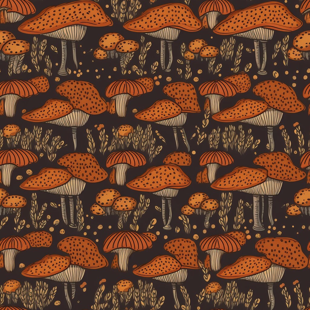 Mushroom Patterns - Etsy