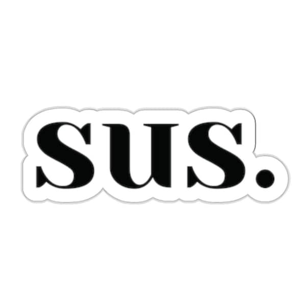 Sus Stickers - Etsy