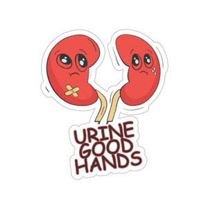 Urology Humor, Urology Stickers, Kiss-cut Stickers, Urology Fun, Urine ...