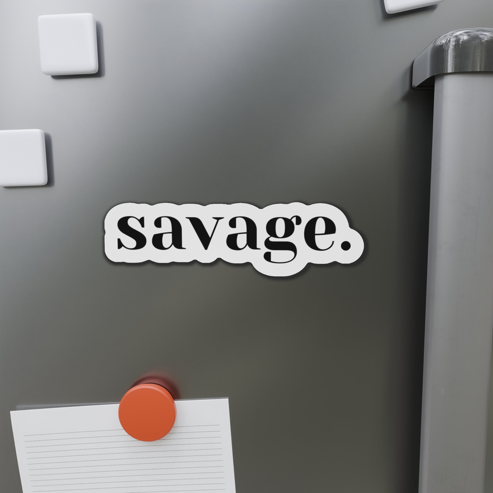 Unleash the Beast: Embrace Your Fierce Savage Sticker, Die-cut Magnets ...