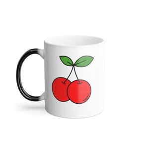 Cheeky Cherry Magic: Color-changing Mug, Color Morphing Mug, 11oz - Etsy