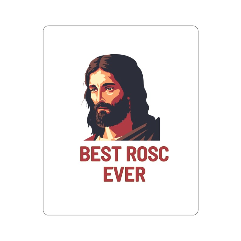 Best ROSC Ever Sticker With Jesus A Divine Celebration of - Etsy