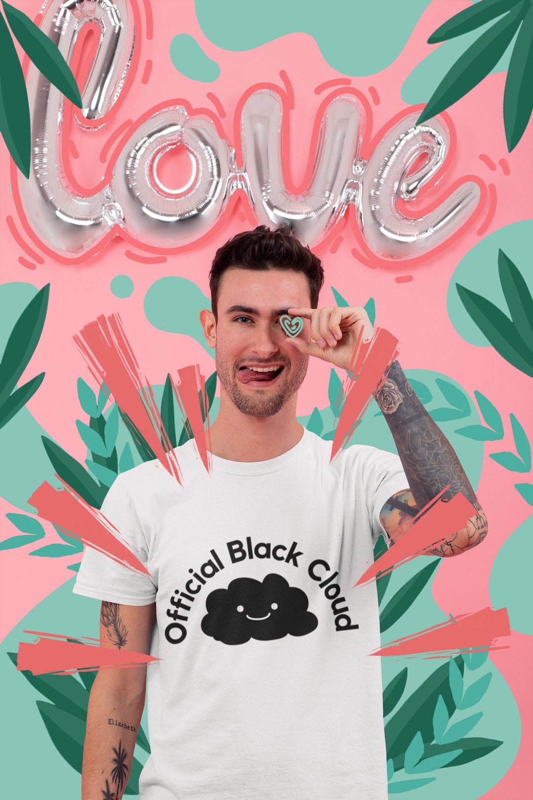 Unleash Your Cheeky Charm: the Official Black Cloud Soft T-shirt ...