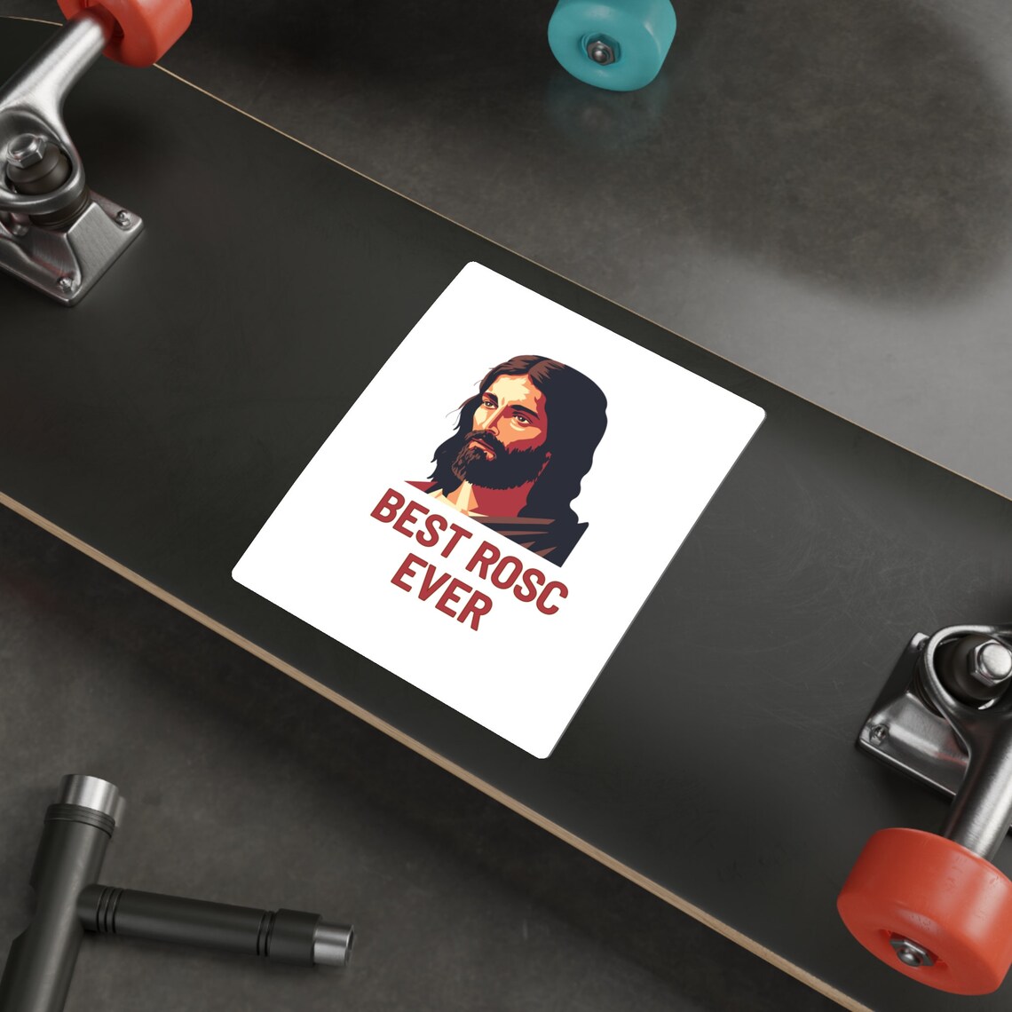 Best ROSC Ever Sticker With Jesus A Divine Celebration of - Etsy
