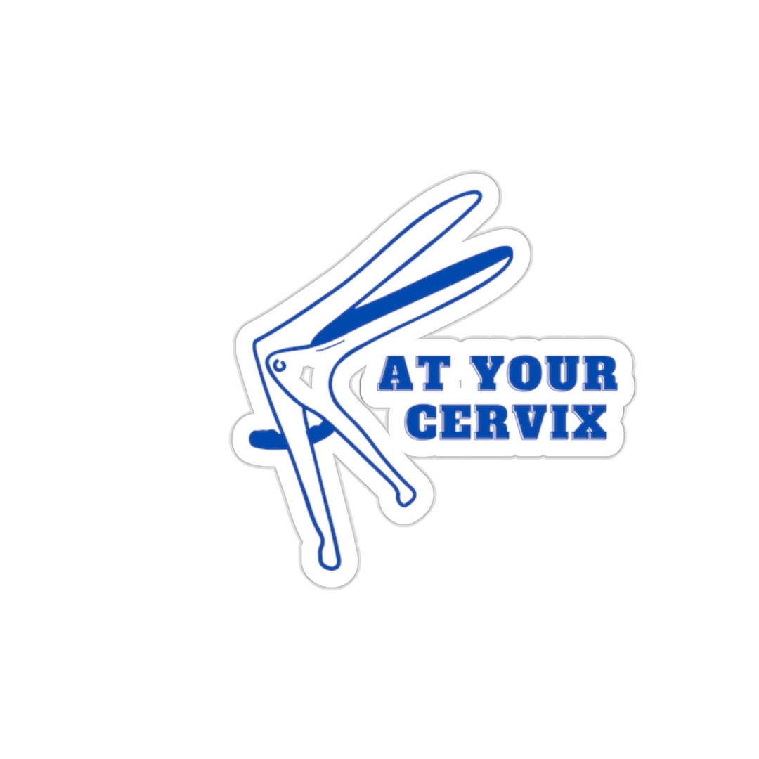Spec-tacularly Funny: at Your Cervix Sticker for Healthcare Prosob-gyn ...