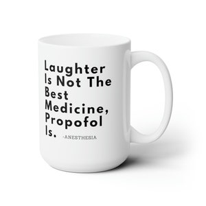 Schockierender Humor, Lachen ist nicht die beste Medizin, Propofol ist ...