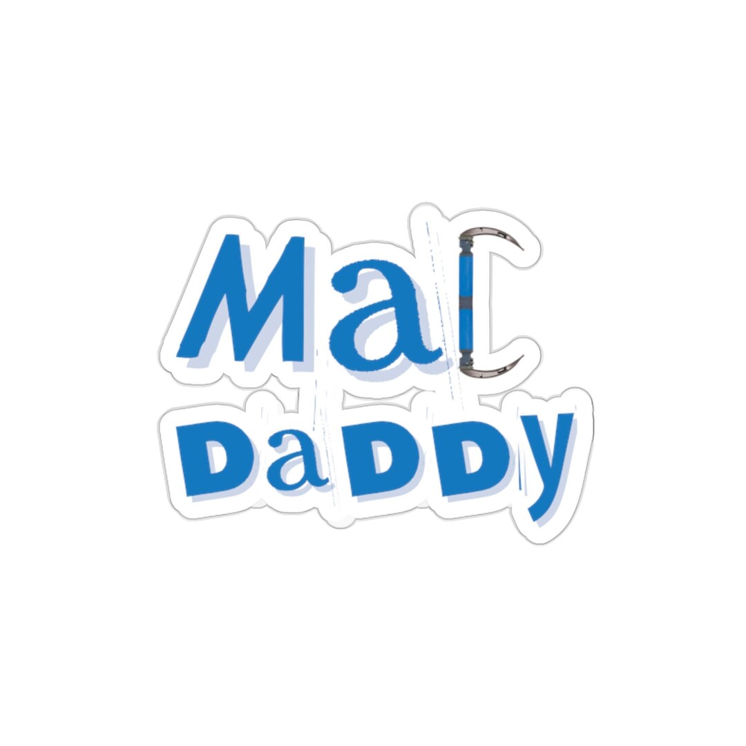 MAC Daddy Laryngoscope Sticker: Anesthesia Humor, Die-cut Vinyl - Etsy