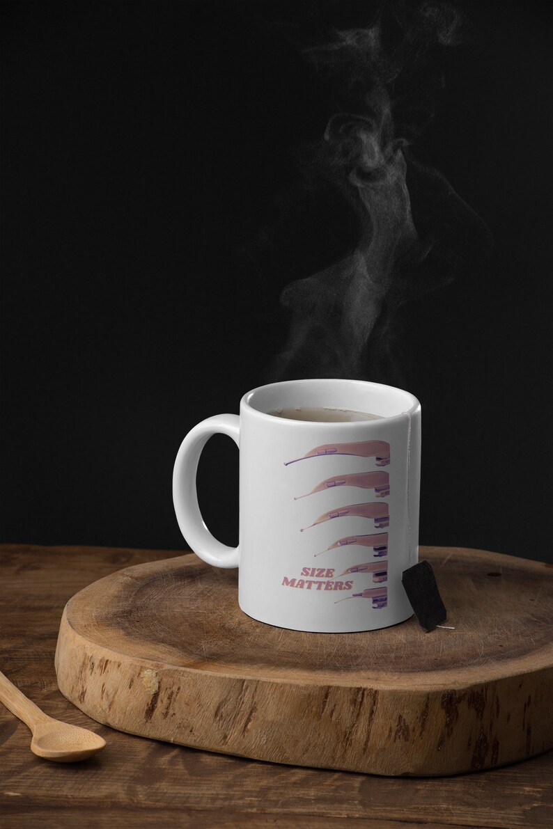 CRNA, Propofol, Anesthesia Needs Coffee, Ceramic Mug 11oz, Size Matters ...