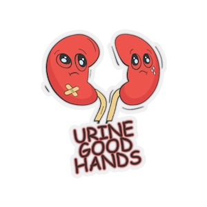 Urology Humor, Urology Stickers, Kiss-cut Stickers, Urology Fun, Urine ...
