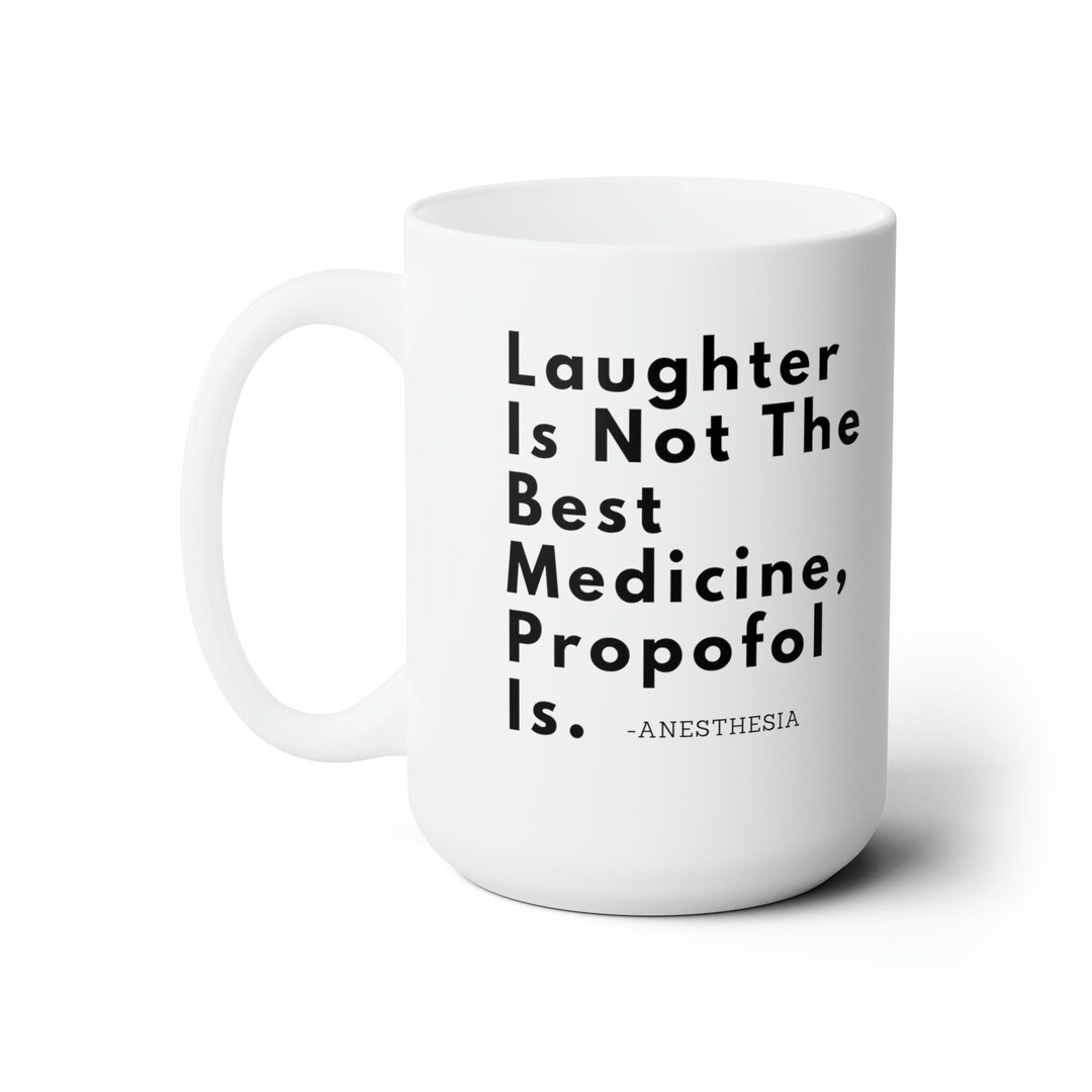 Schockierender Humor, Lachen ist nicht die beste Medizin, Propofol ist ...