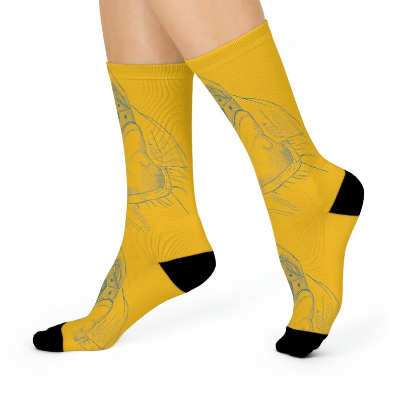Vintage Ether Mask" Socks - Anesthesia's Nostalgic Tribute With Hand ...