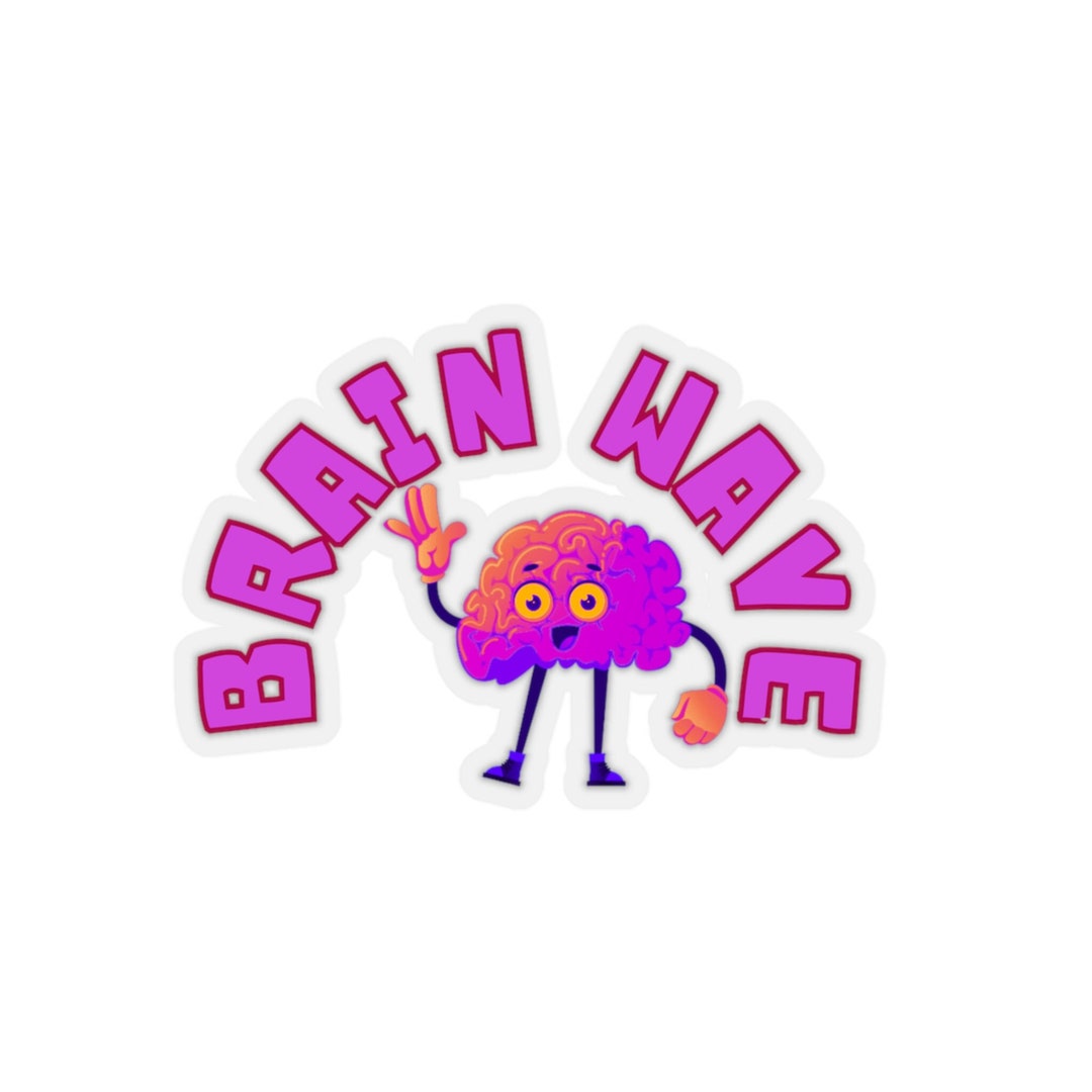 Brain Wave, EEG, Neuro, Neurosurgery, Neurology, Kiss-cut Stickers - Etsy