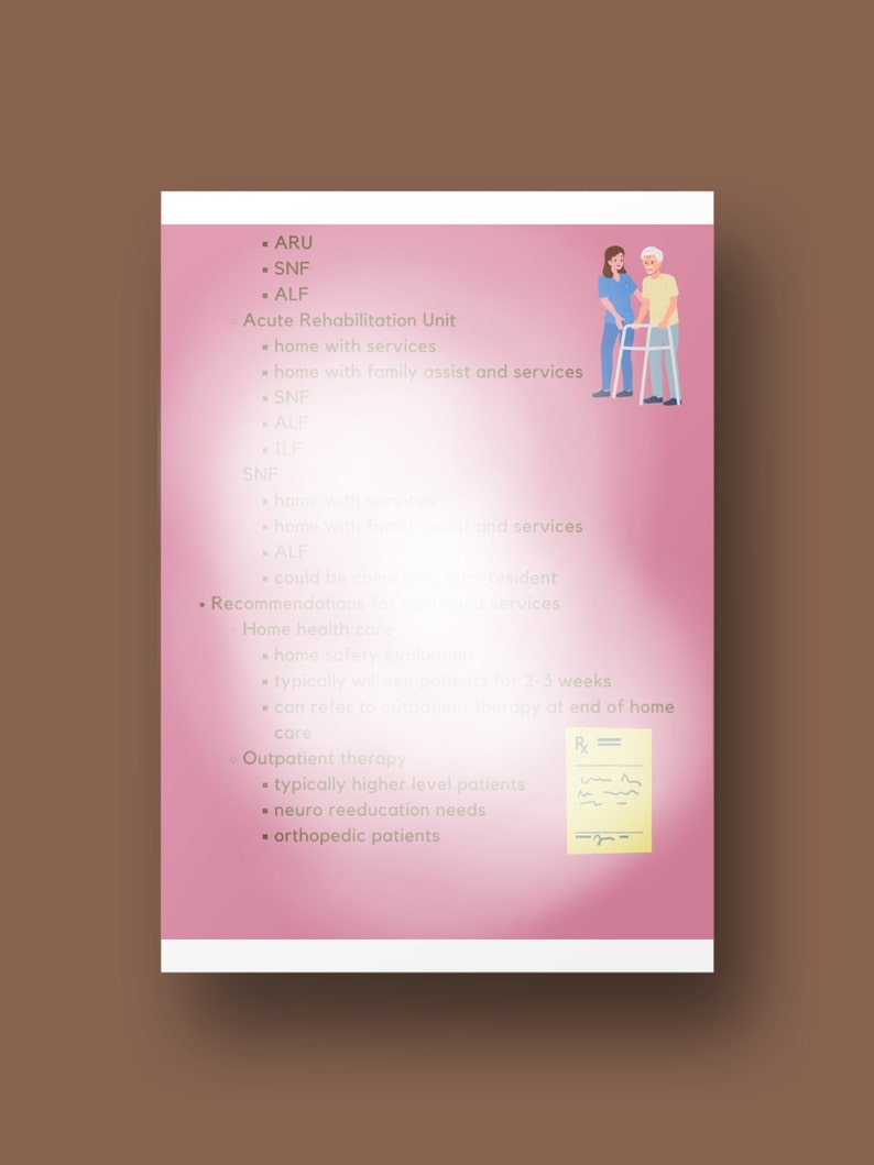 Occupational Therapy Discharge Planning / Level II Fieldwork / New Grad ...