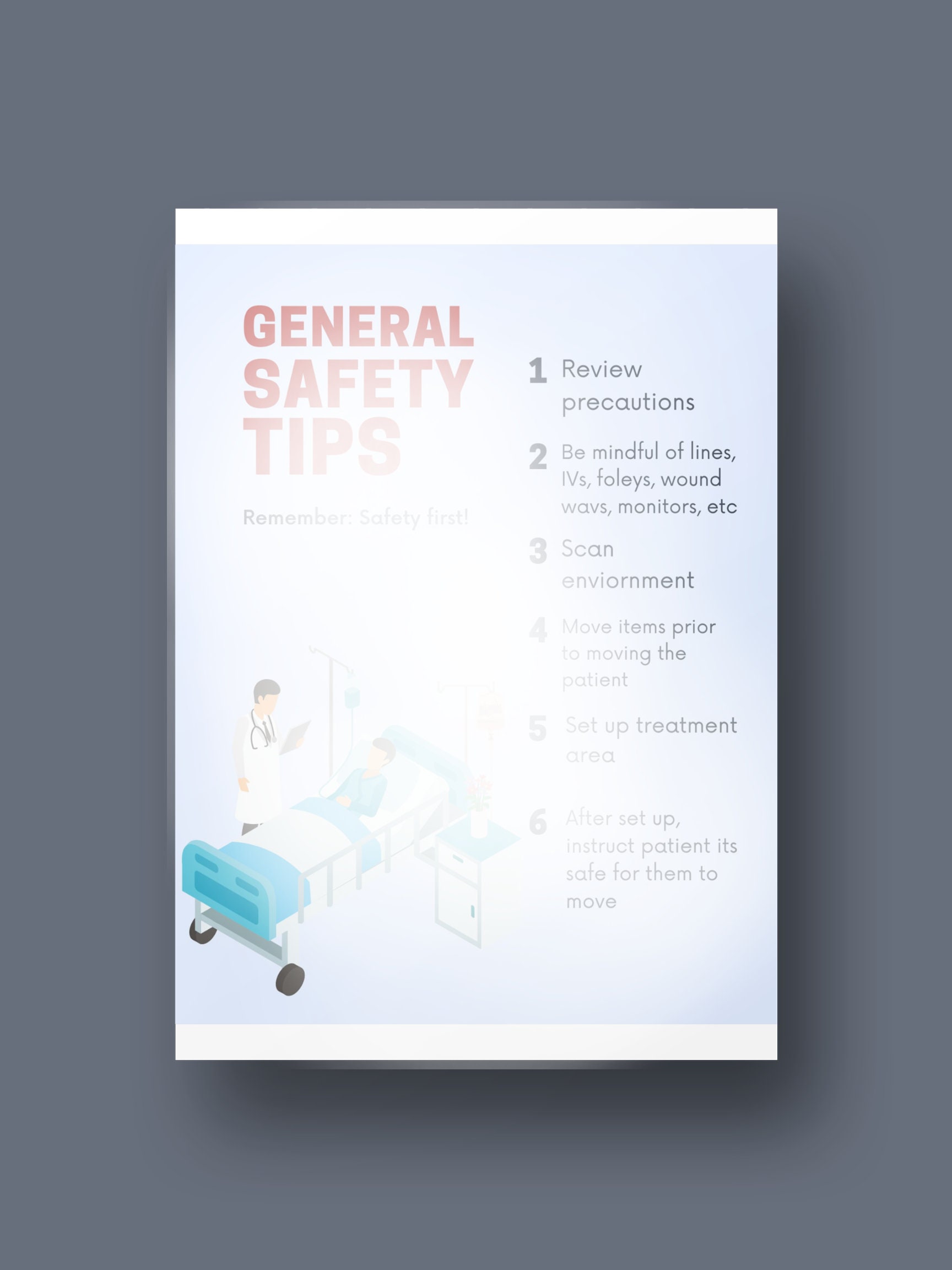 Occupational Therapy General Safety Tips Before Sessions / OT / OT ...