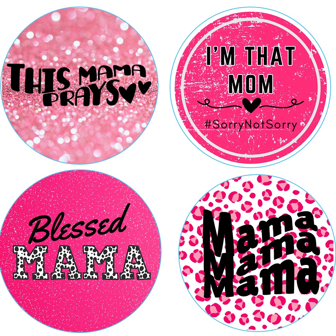 Mama Digital Cardstock|mama Freshie Rounds|digital File|cardstock ...