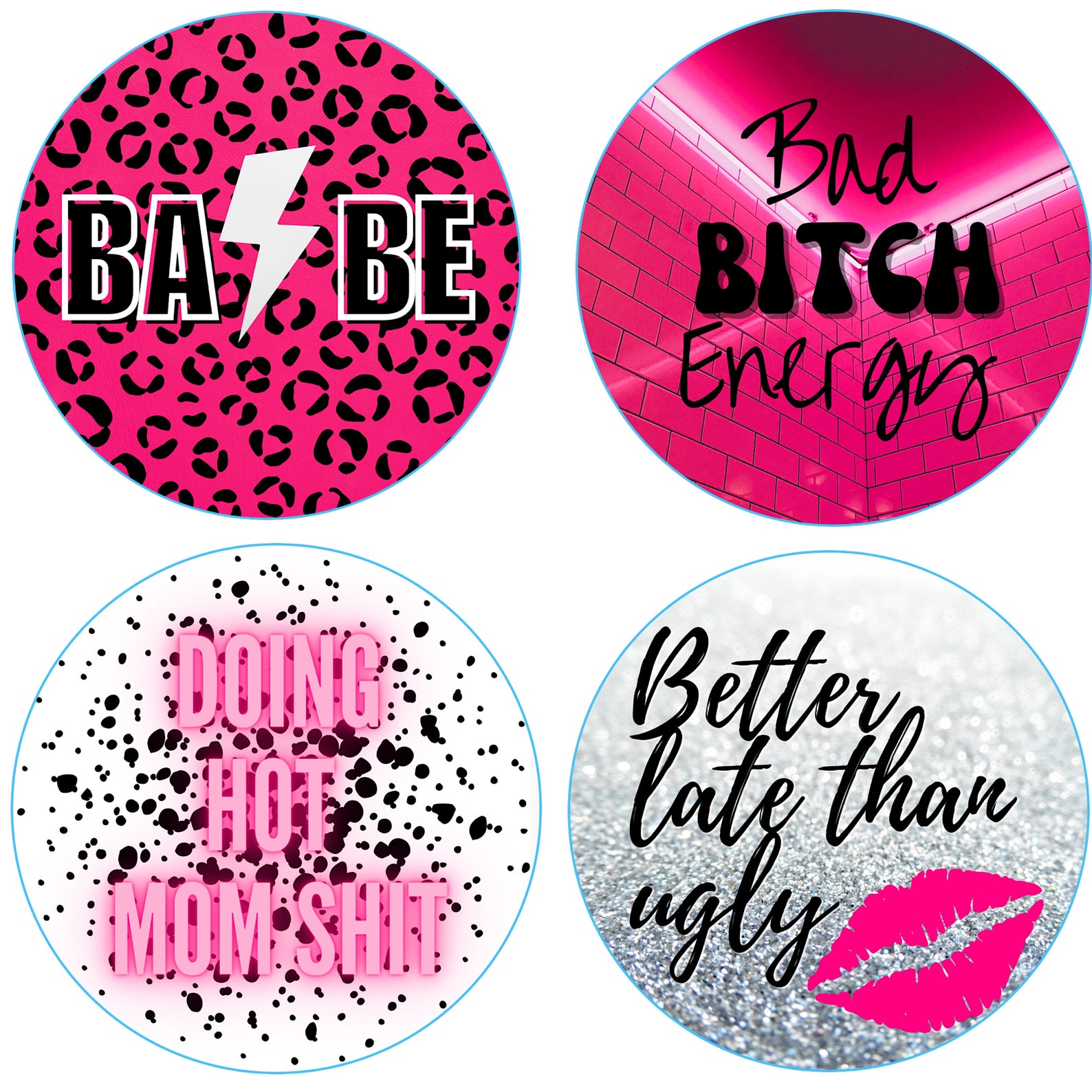 Sarcastic PNG |freshie Digital Cardstock|digital Cardstock Rounds ...